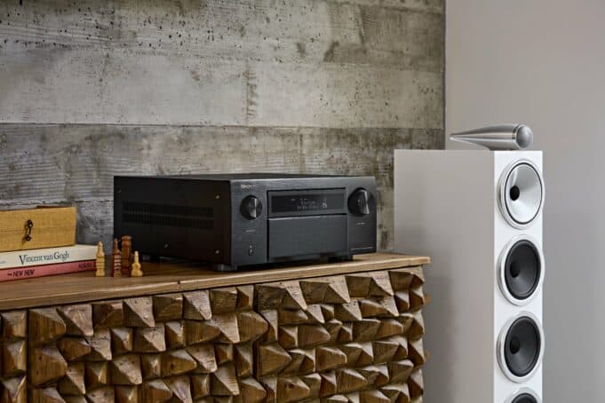 New Denon AVR-A10H is a powerful 13.4 channel 8K home theater AVR made ...